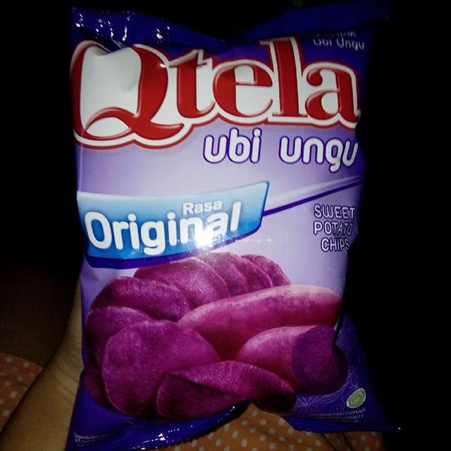 Qtela Keripik Ubi Ungu Rasa Original
